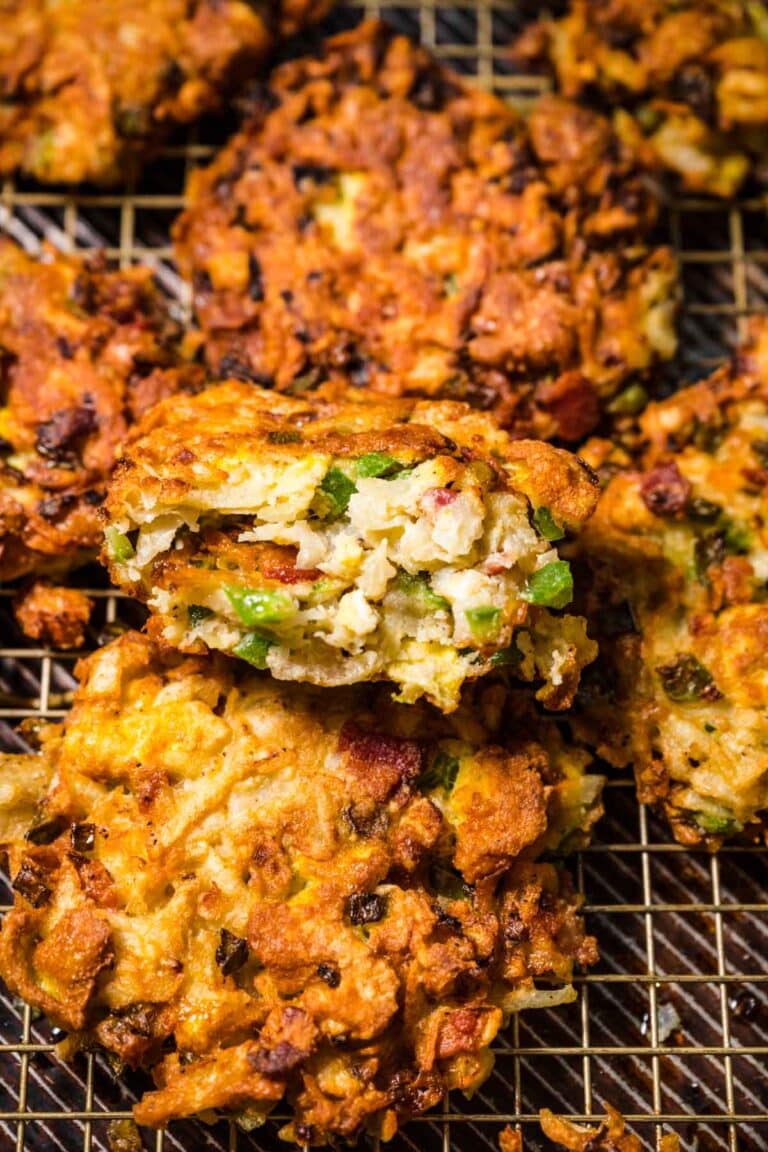 Loaded Breakfast Potato Pancakes Recipe - Dinner, then Dessert