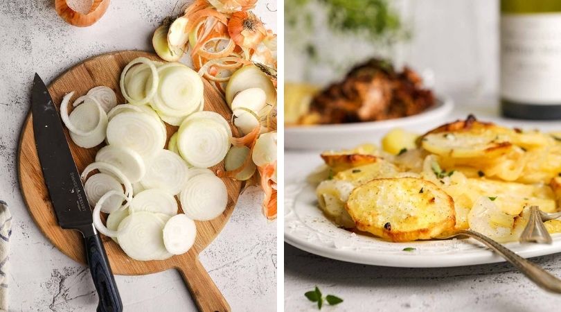 Buttery Lyonnaise Potatoes Recipe - Dinner, then Dessert