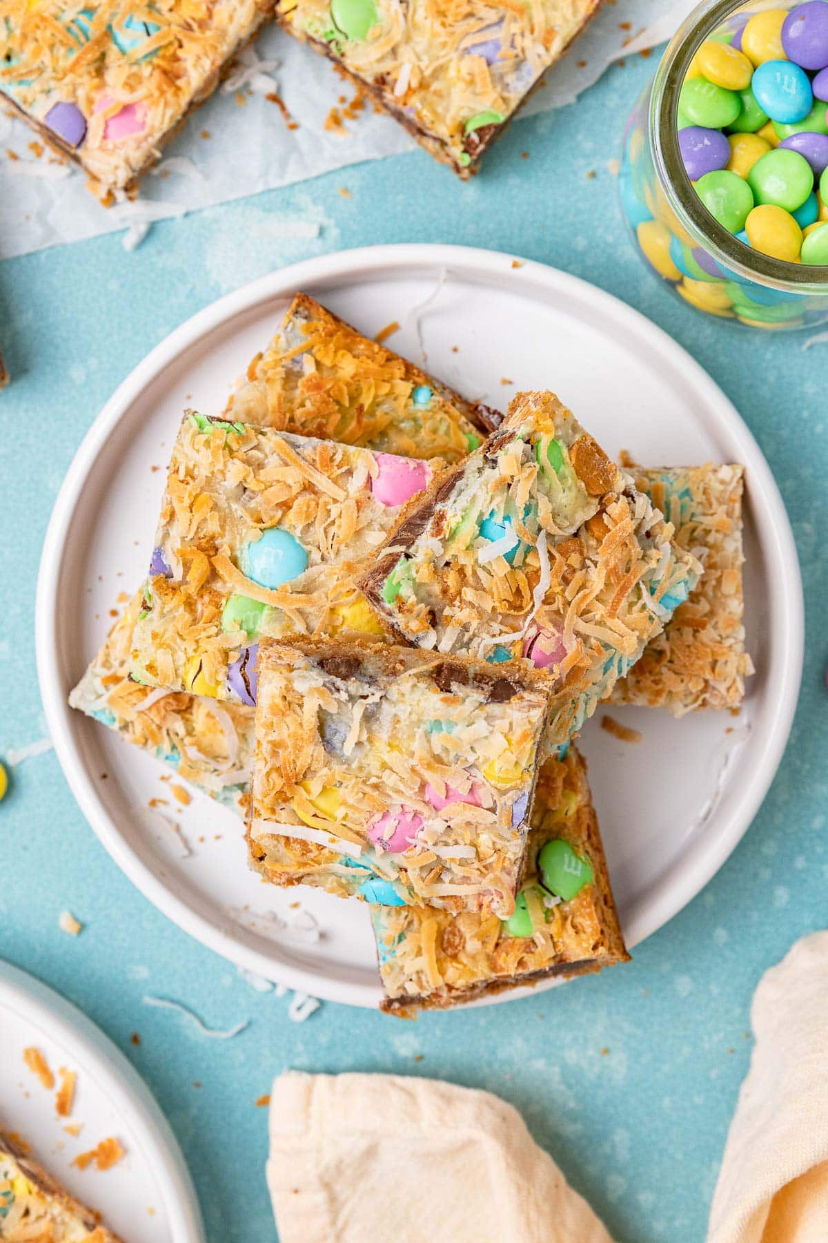 Magic Easter Layer Bars Recipe - Dinner, then Dessert