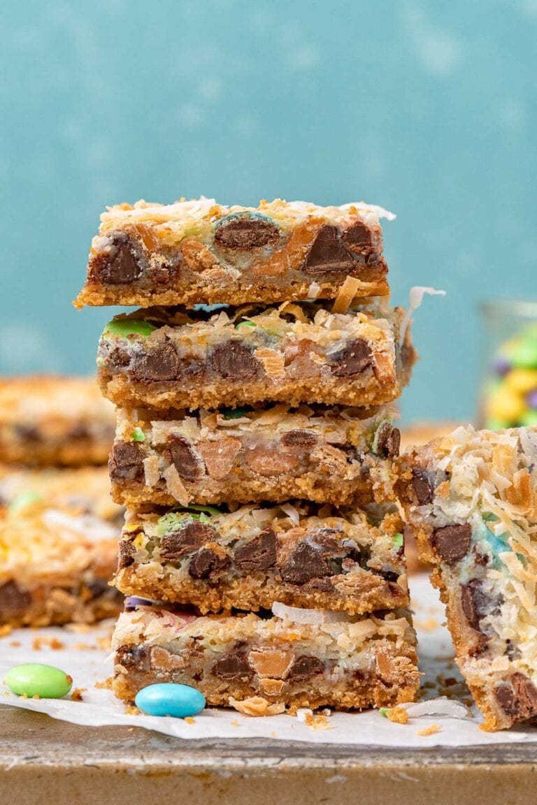 Magic Easter Layer Bars Recipe - Dinner, then Dessert