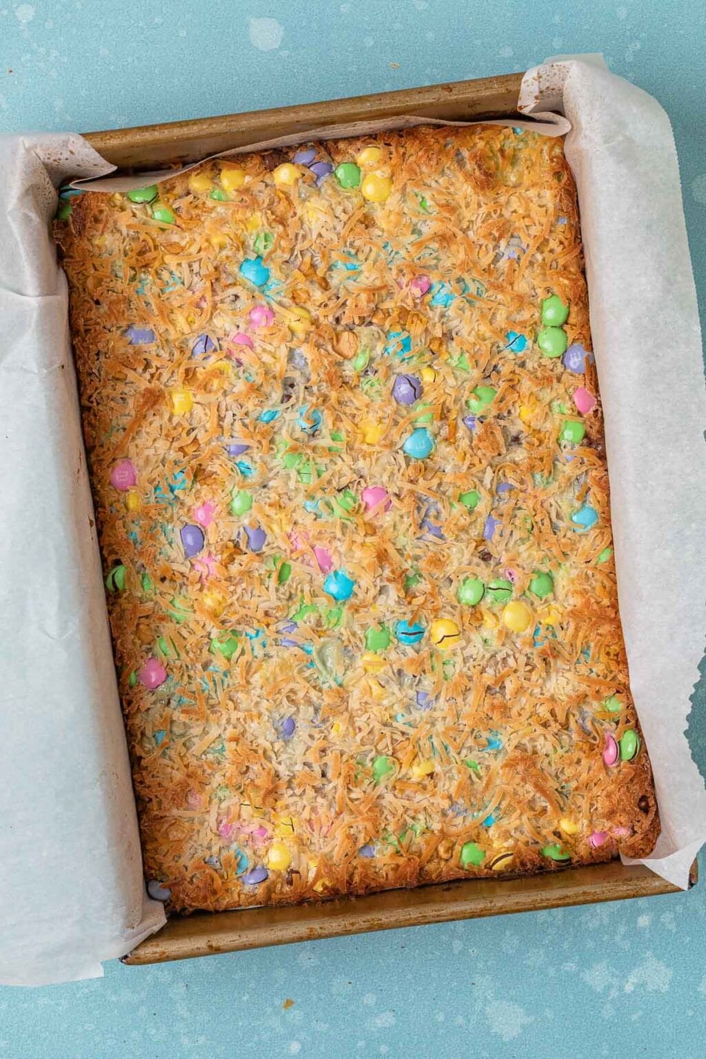 Magic Easter Layer Bars Recipe - Dinner, then Dessert