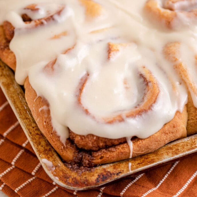 Maple Cinnamon Rolls Recipe - Dinner, then Dessert