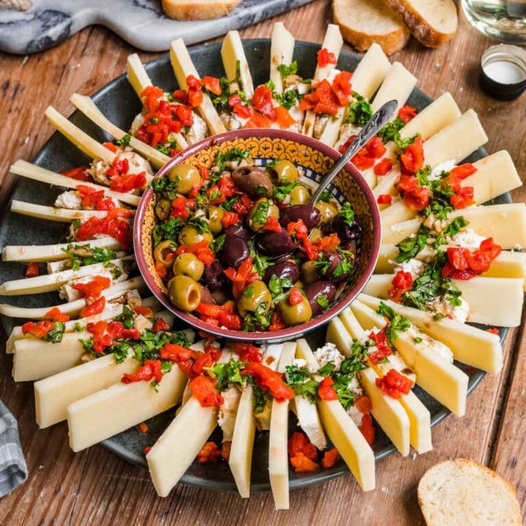 Olive and Cheese Ring Recipe - Dinner, then Dessert