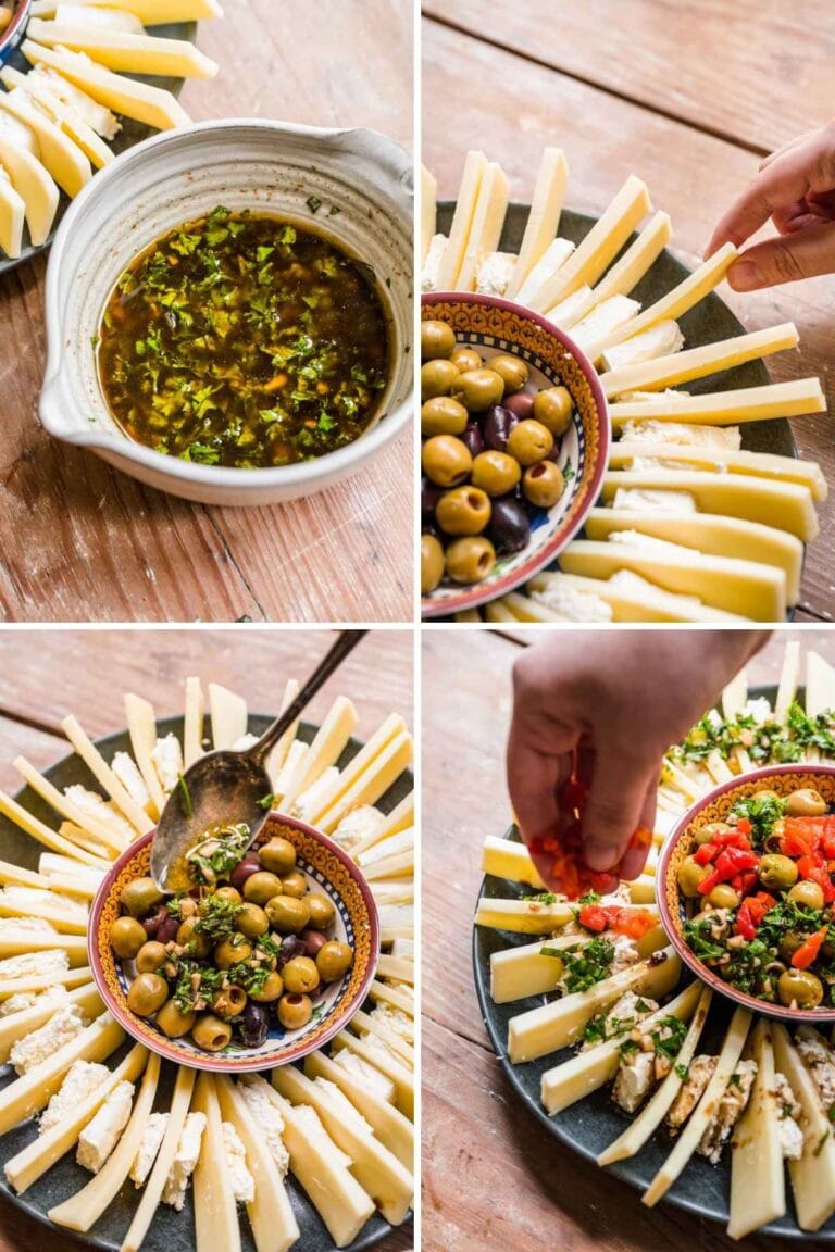 Olive and Cheese Ring Recipe - Dinner, then Dessert