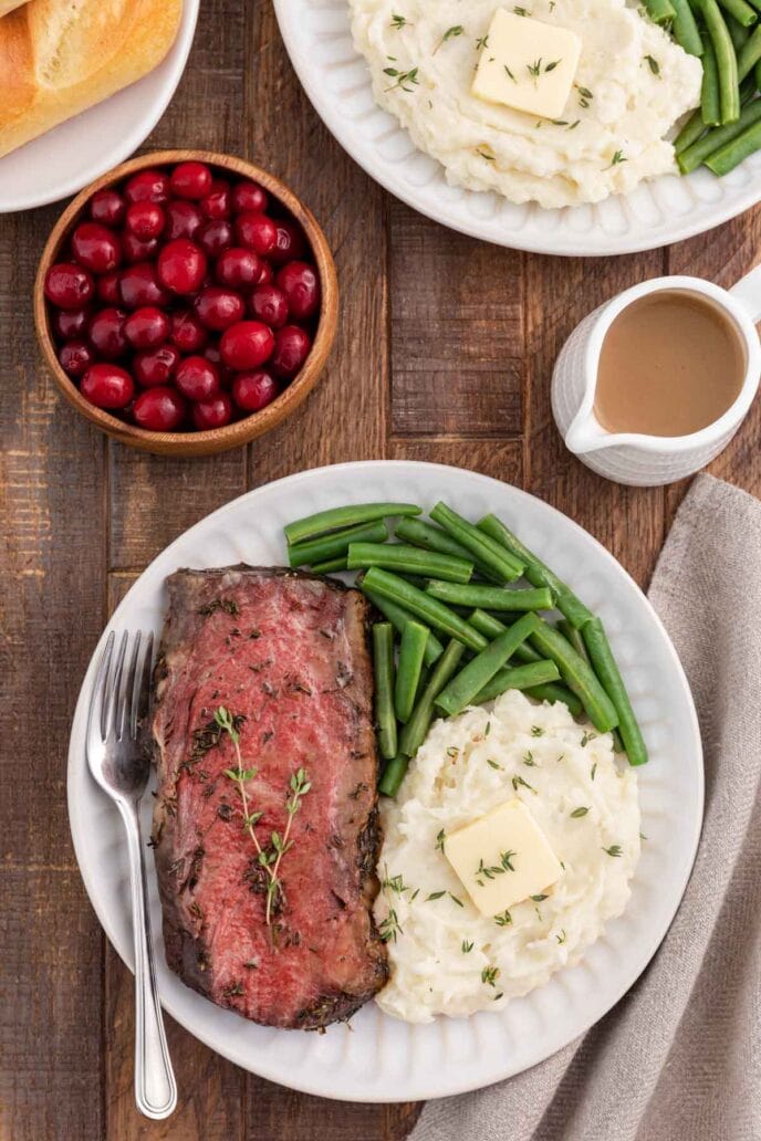 Reverse Sear Prime Rib Recipe - Dinner, then Dessert