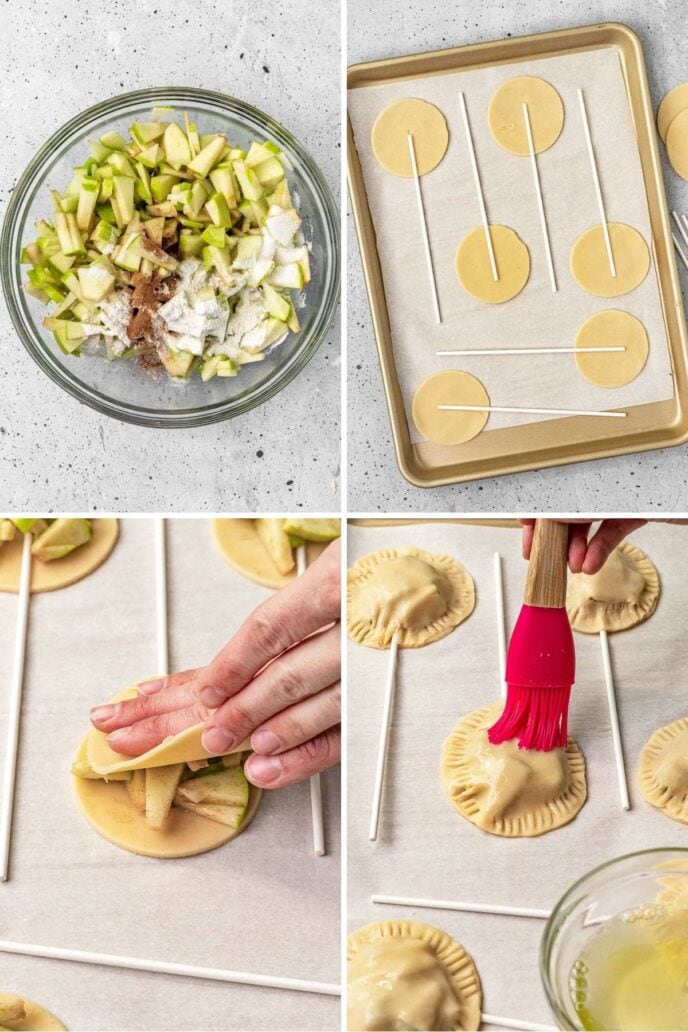Apple Pie Pops Recipe - Dinner, then Dessert