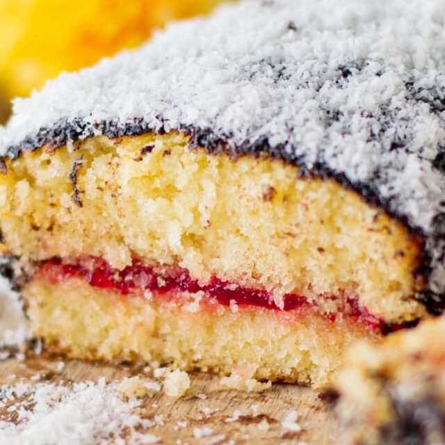 Lamington Loaf Cake Recipe - Dinner, then Dessert