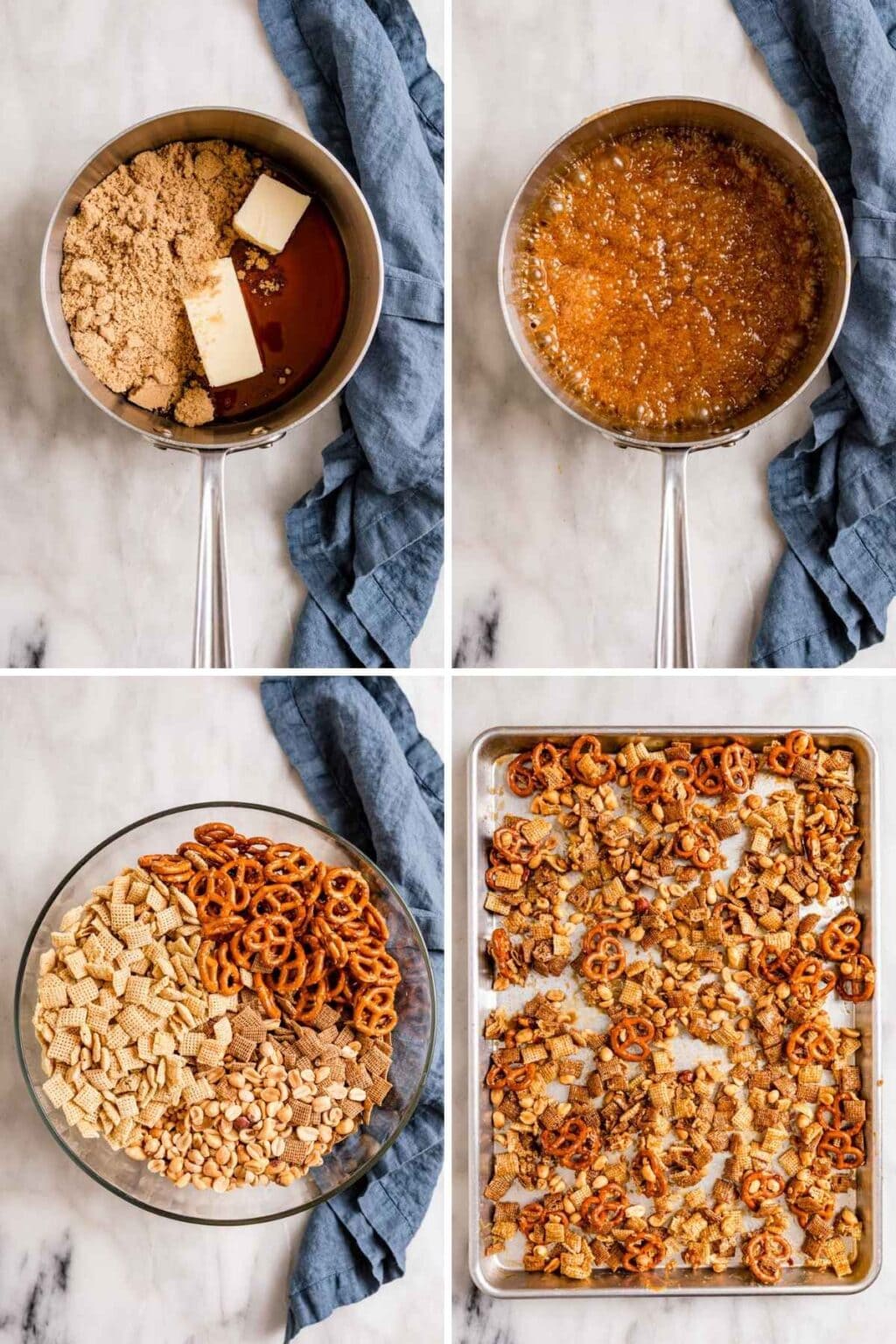 Sweet and Salty Snack Mix Recipe - Dinner, then Dessert