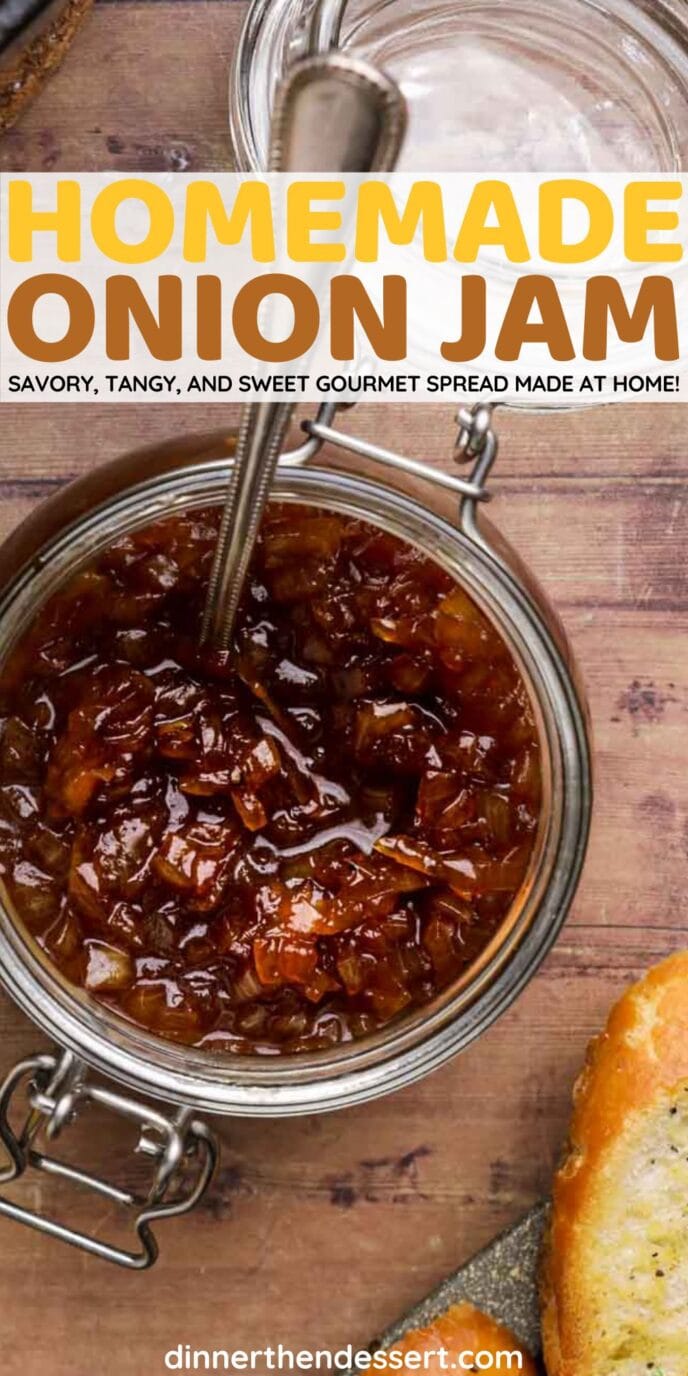 Easy Homemade Onion Jam Recipe - Dinner, then Dessert