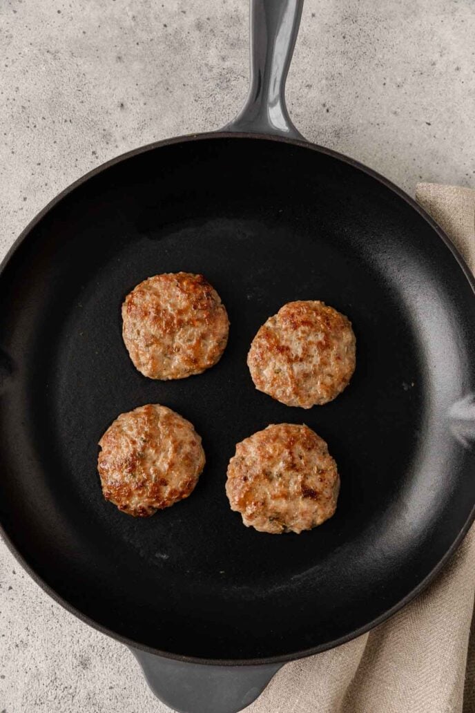 Maple Breakfast Sausage - Dinner, then Dessert