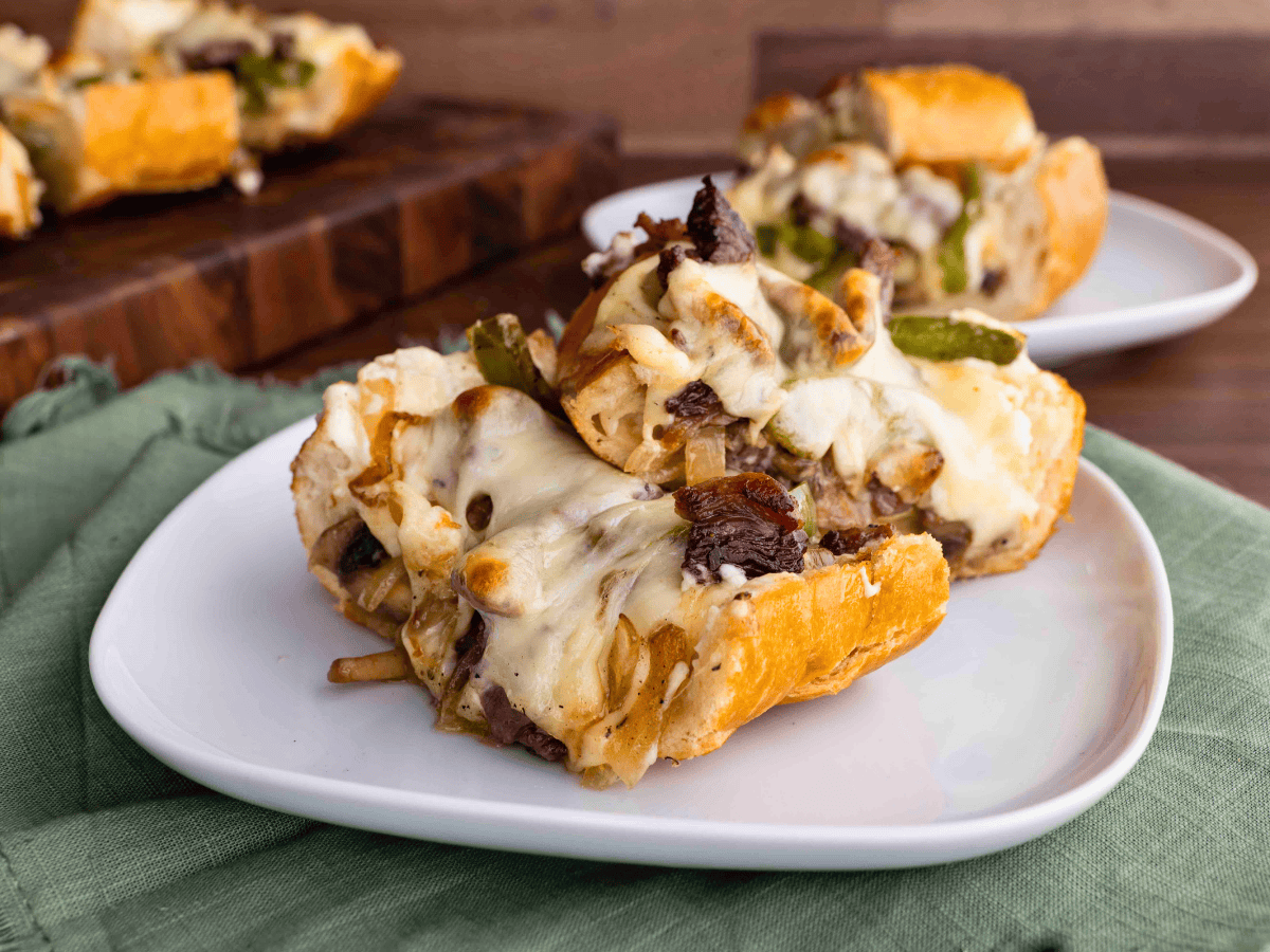 Tagdinner Then Dessert Philly Cheesesteak Cheesy Bread