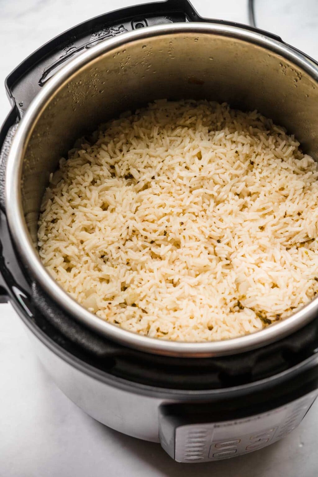 Instant Pot Chicken and Rice Recipe - Dinner, then Dessert