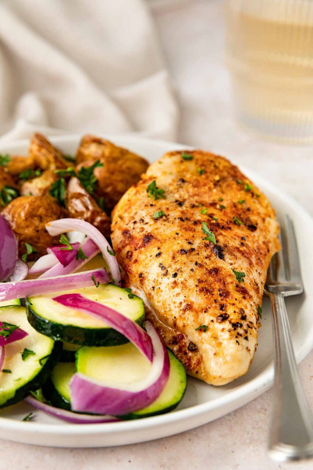 Easy Oven Baked Chicken Breasts Recipe - Dinner, then Dessert