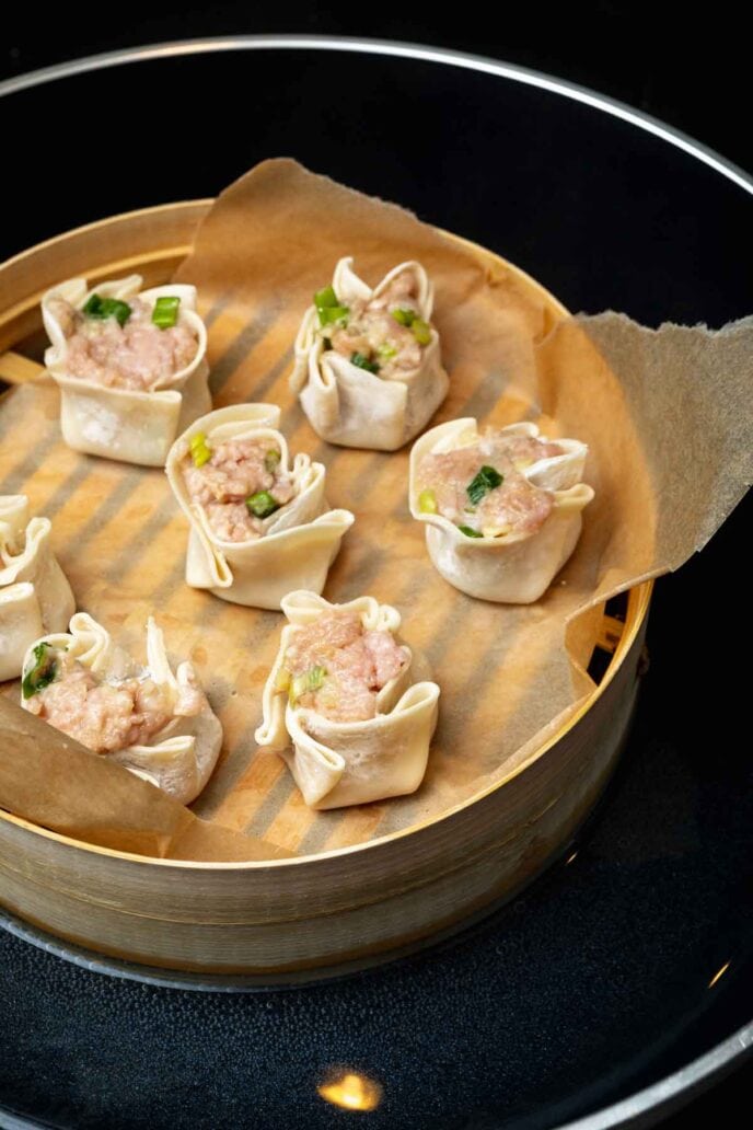 Pork Dim Sum Recipe - Dinner, then Dessert