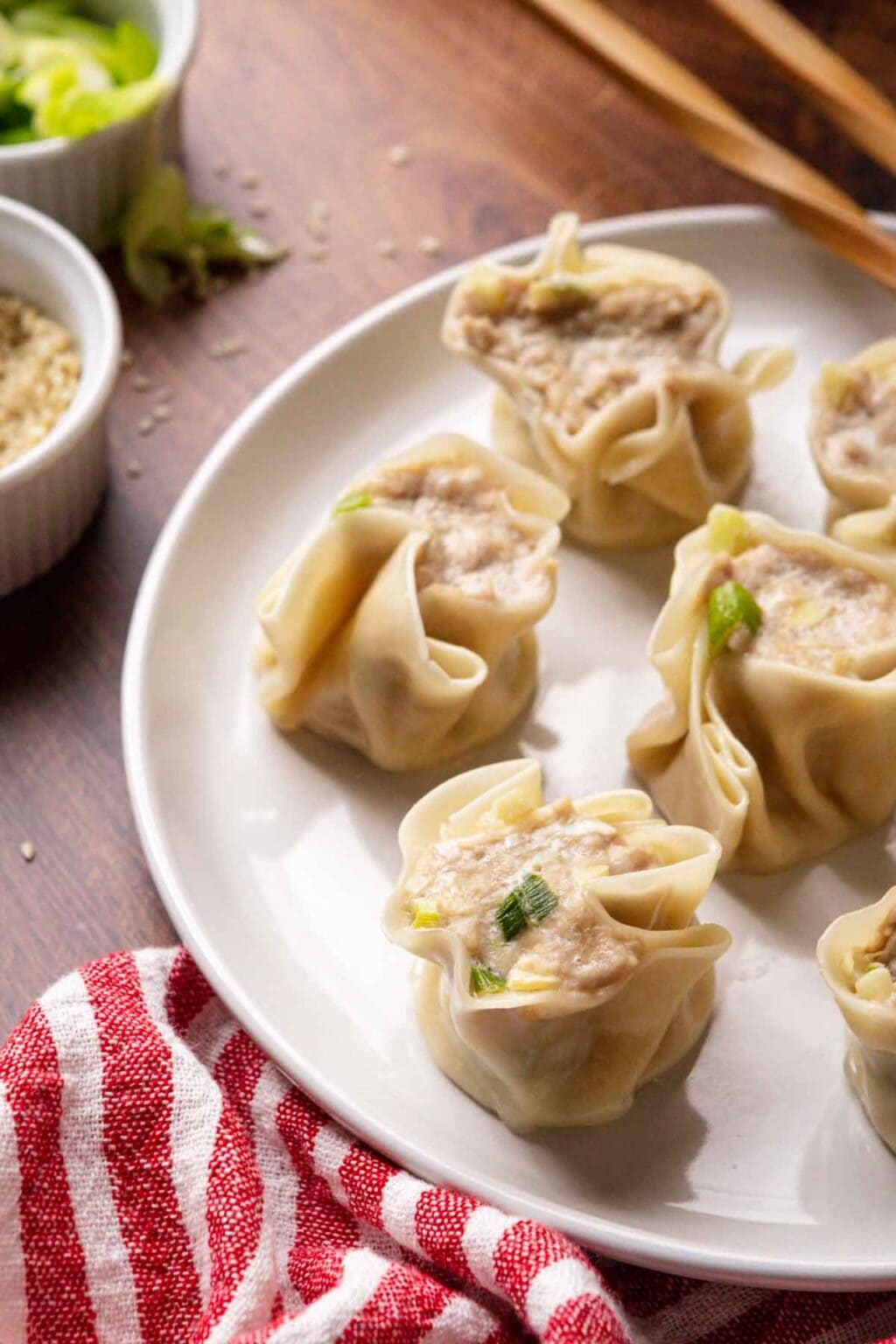 Pork Dim Sum Recipe - Dinner, then Dessert