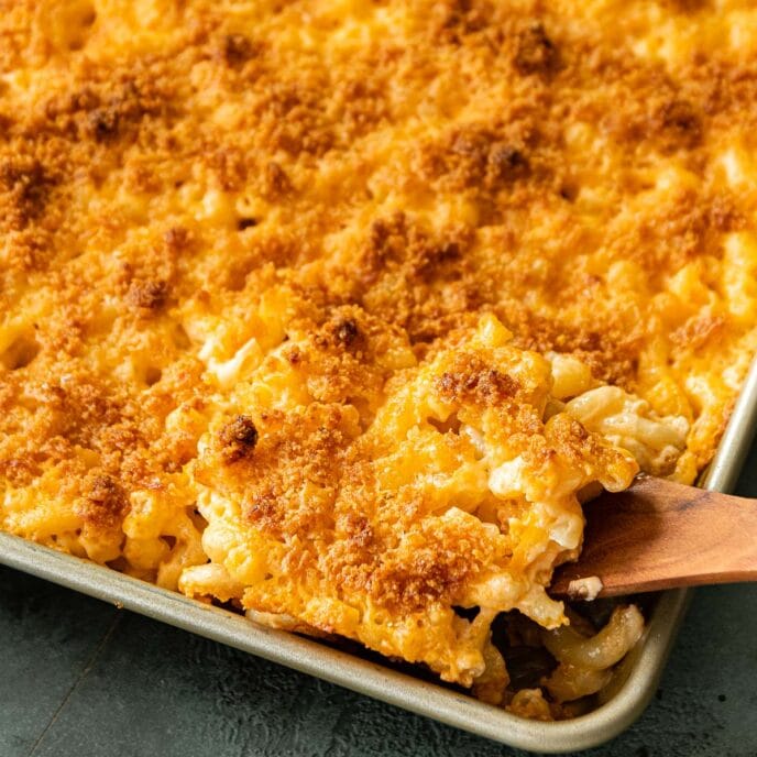 Sheet Pan Mac and Cheese Recipe - Dinner, then Dessert