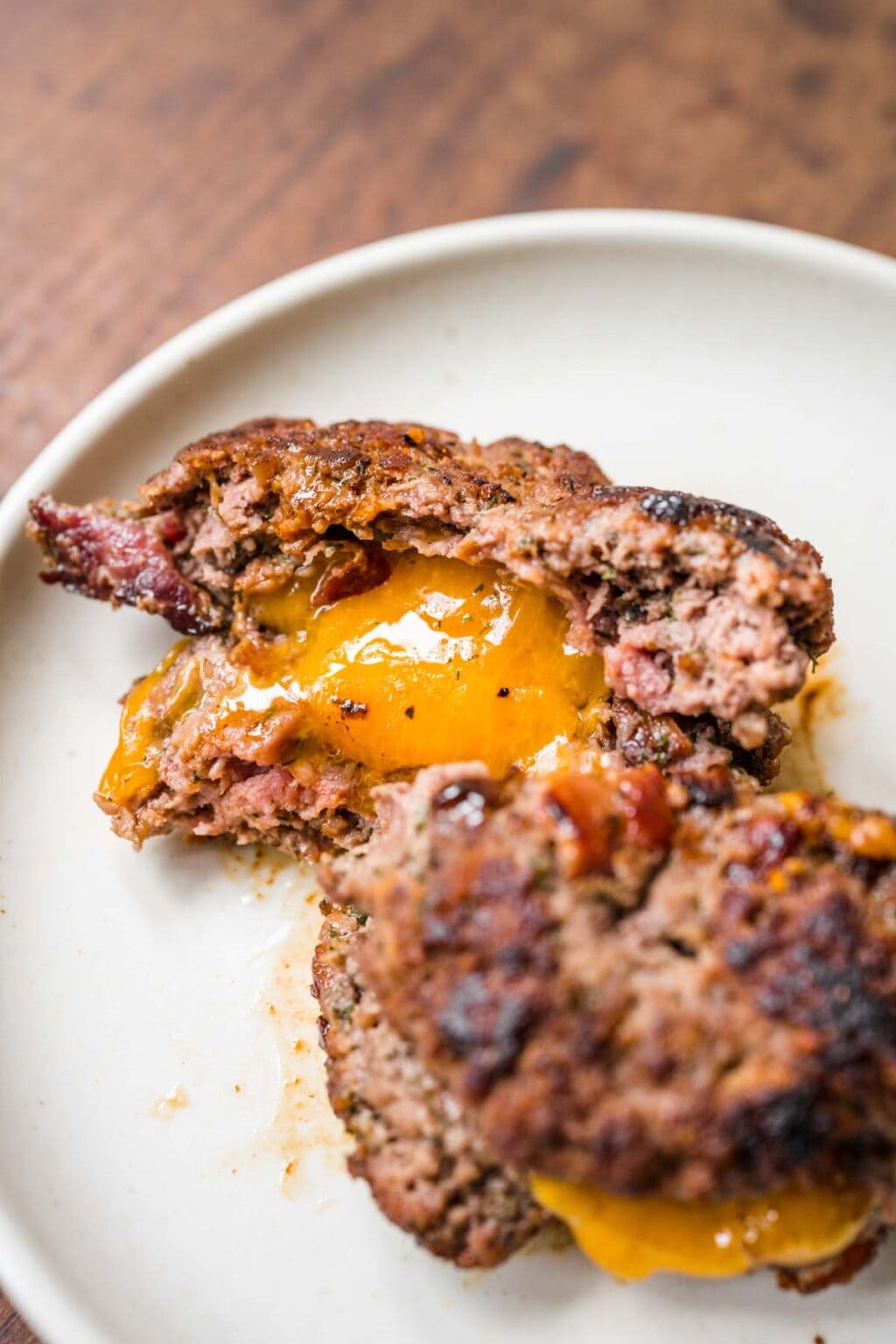 Cheddar Bacon Ranch Cheeseburgers Recipe - Dinner, then Dessert