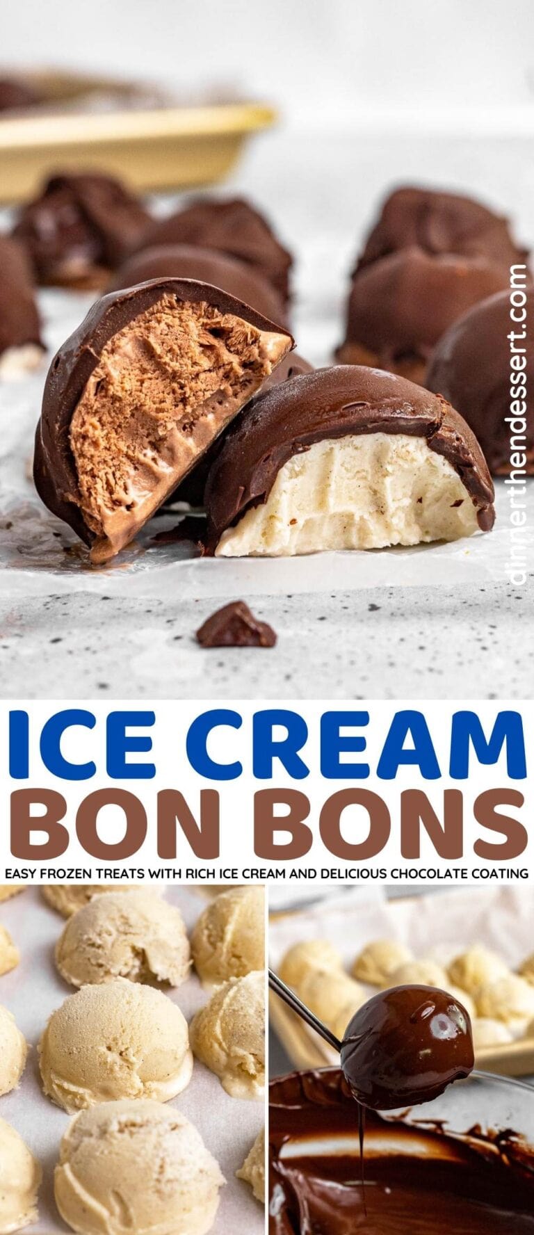 Ice Cream Bonbons Recipe - Dinner, then Dessert