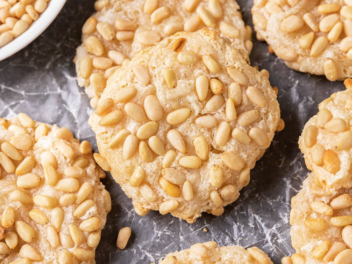 Classic Italian Pignoli Cookies Recipe - Dinner, then Dessert