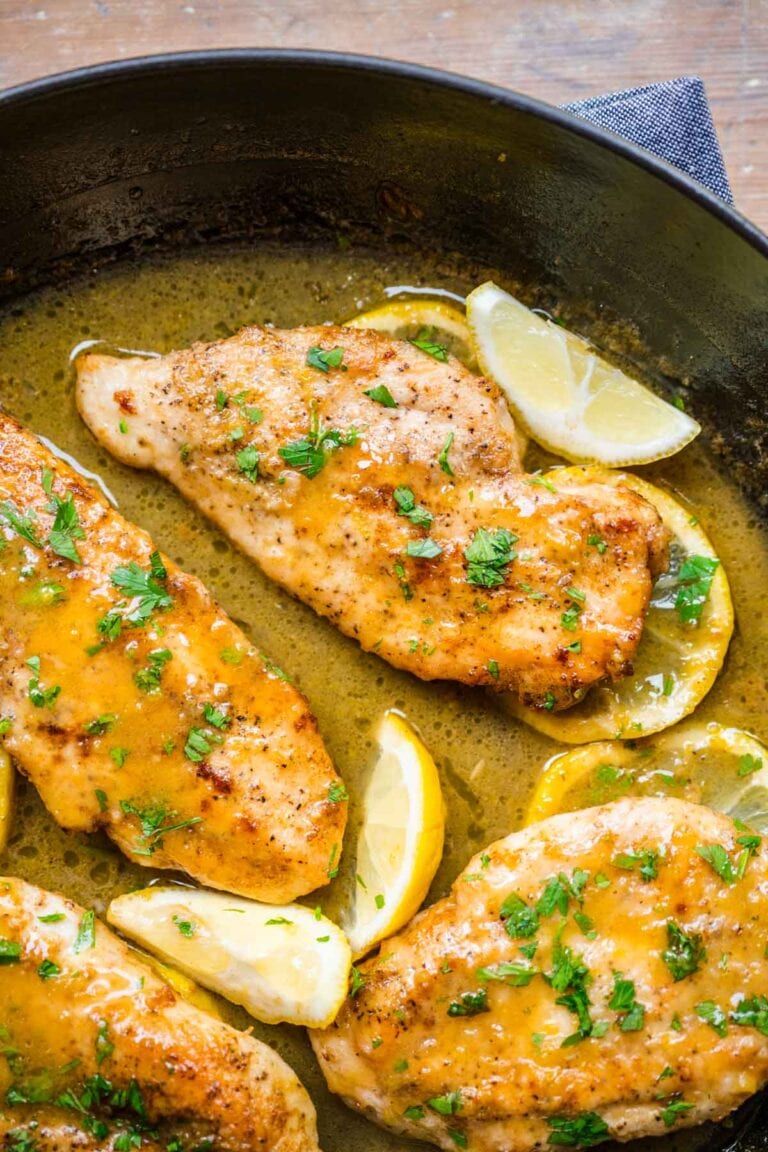 Lemon Chicken Recipe - Dinner, then Dessert