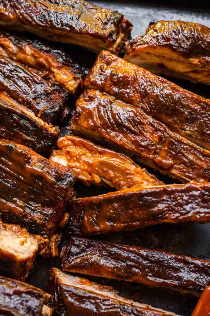 Ultimate Oven Barbecue Ribs Recipe - Dinner, then Dessert