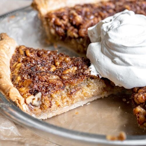 Walnut Pie Recipe - Dinner, then Dessert
