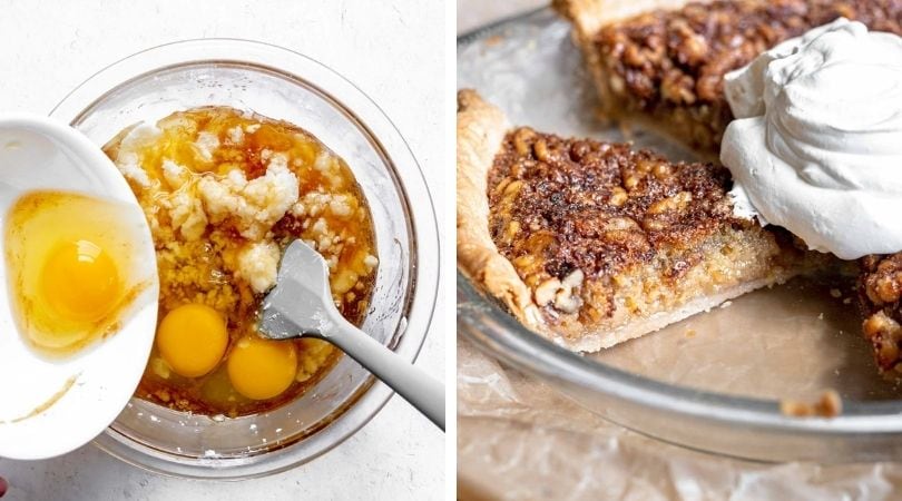 Walnut Pie Recipe - Dinner, then Dessert