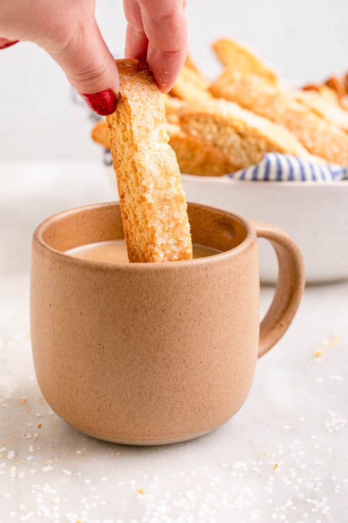 Classic Biscotti Cookies Recipe - Dinner, then Dessert