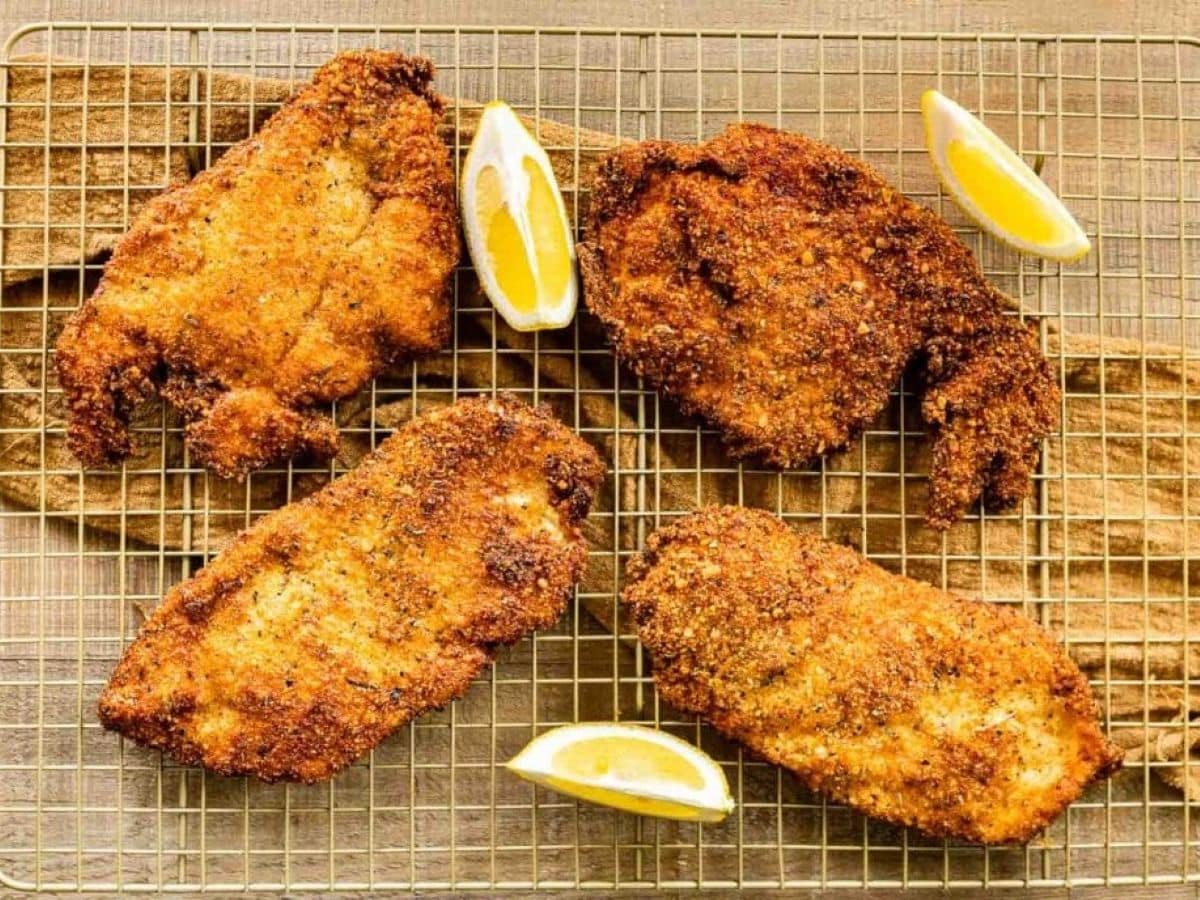 Easy Crispy Breaded Chicken Recipe - Dinner, then Dessert