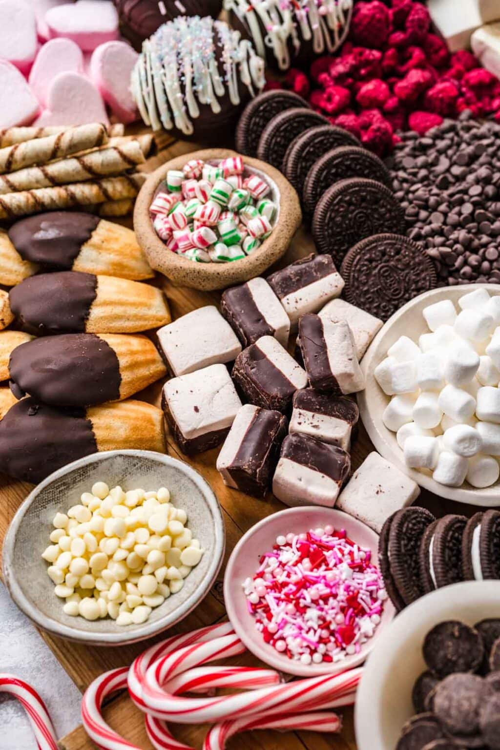 Hot Chocolate Charcuterie Board Recipe - Dinner, then Dessert