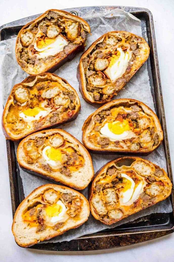 Breakfast Garbage Bread Recipe - Dinner, then Dessert