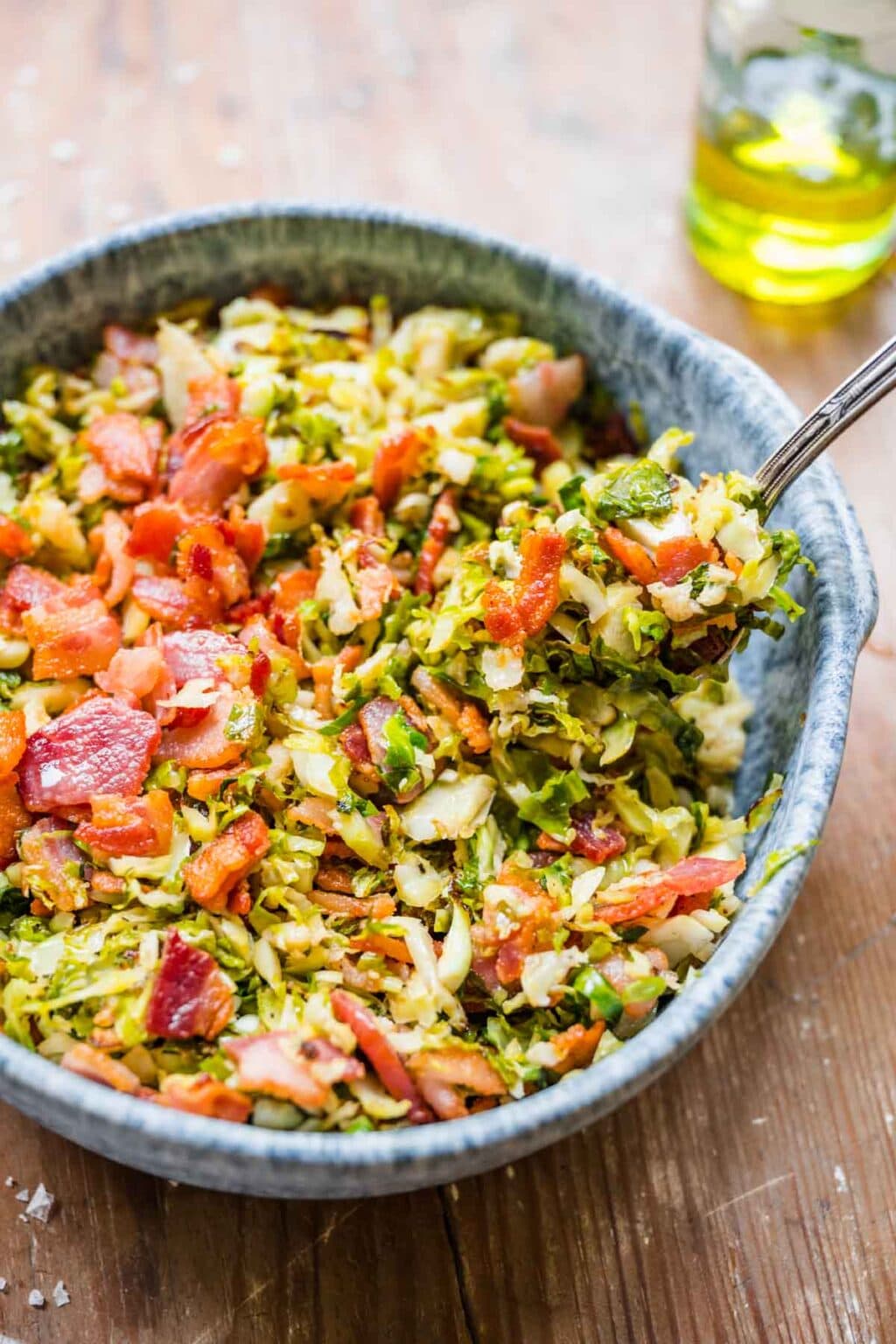 Brussels Sprouts with Bacon Recipe - Dinner, then Dessert