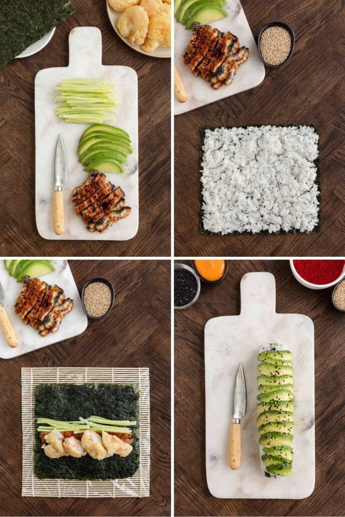 Dragon Rolls Recipe - Dinner, then Dessert