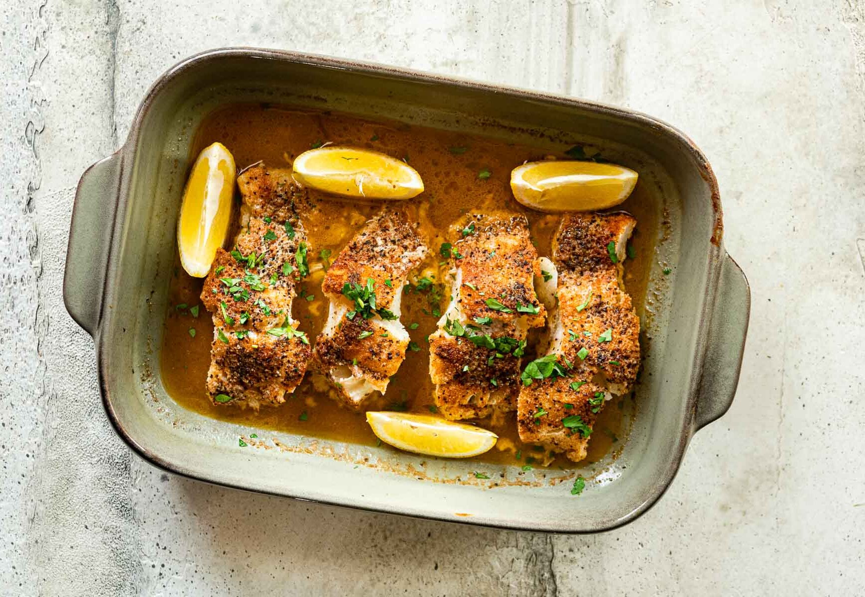 Easy Baked Fish Recipe - Dinner, then Dessert