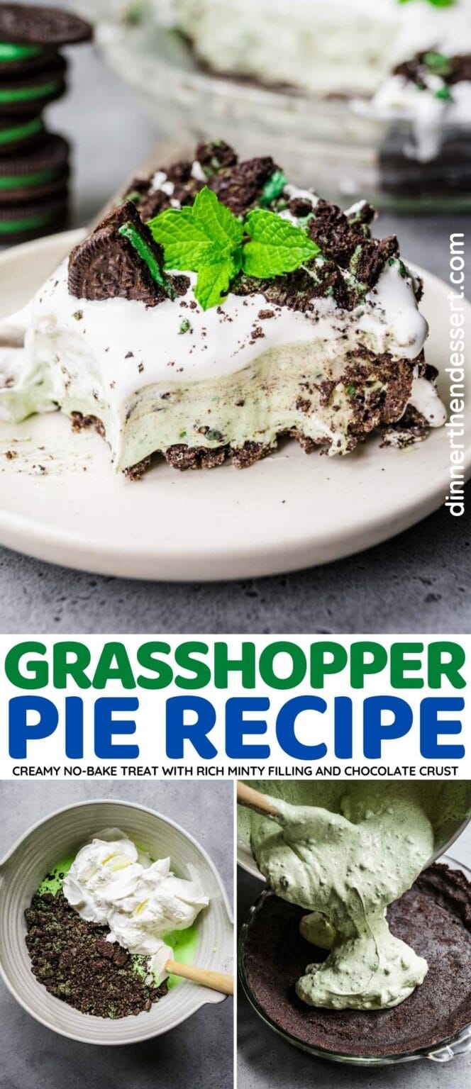 Grasshopper Pie Recipe - Dinner, then Dessert