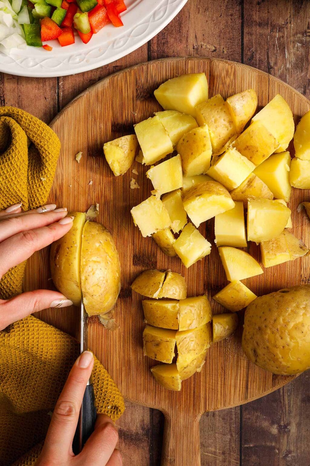 Home Fried Potatoes Recipe - Dinner, then Dessert