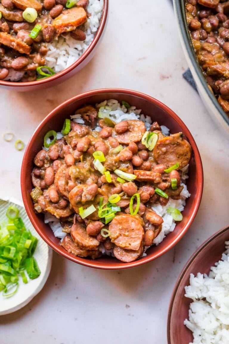 Red Beans and Rice Recipe - Dinner, then Dessert