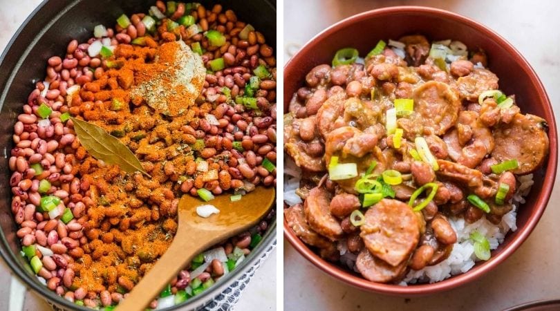Red Beans and Rice Recipe - Dinner, then Dessert