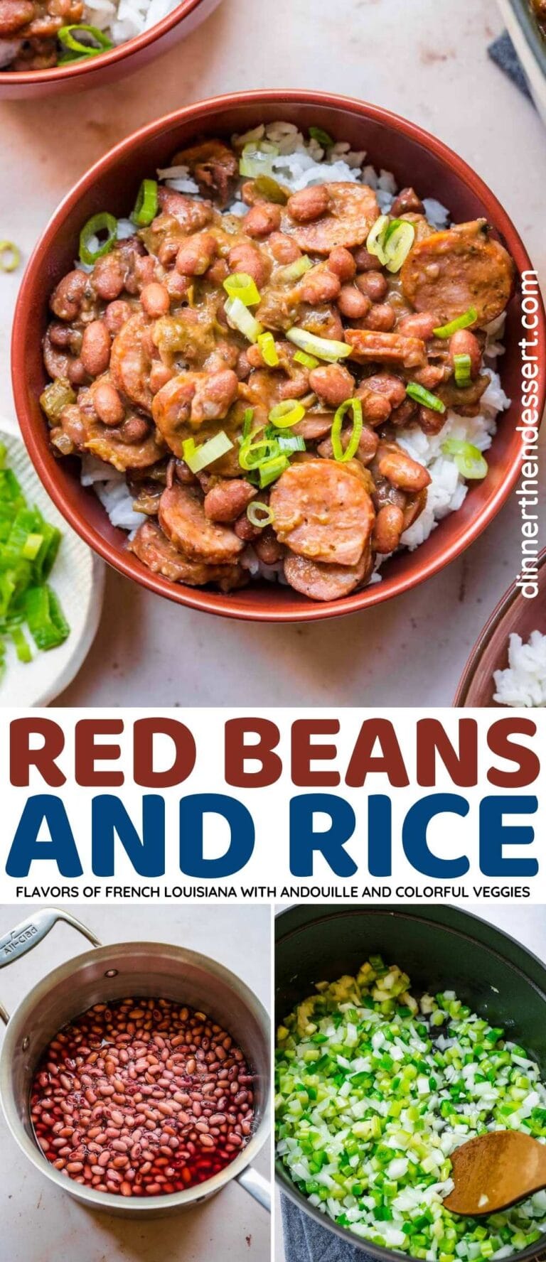 Red Beans and Rice Recipe - Dinner, then Dessert