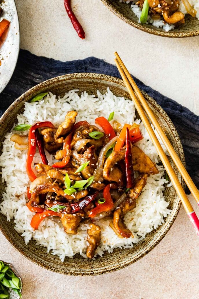 Szechuan Chicken Recipe - Dinner, then Dessert
