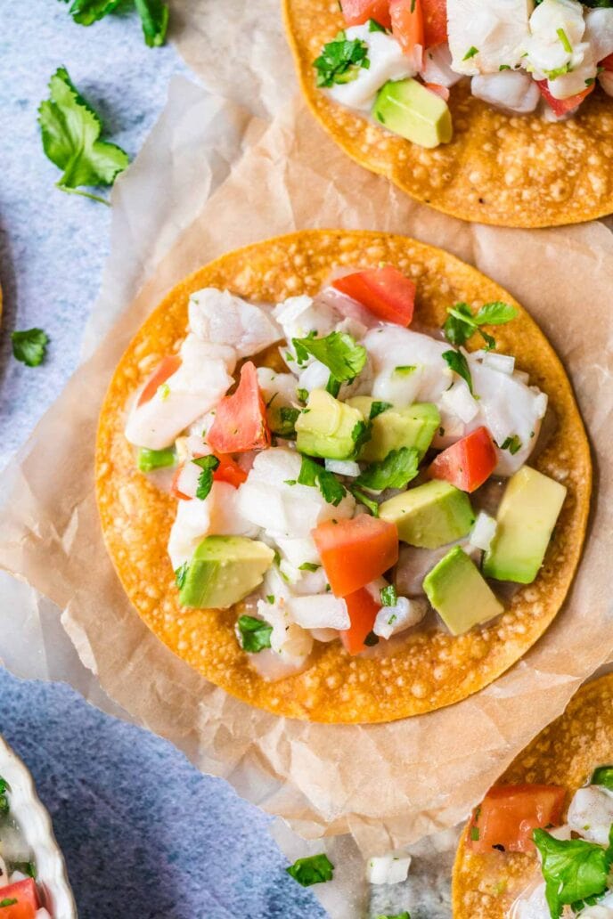 Ceviche Recipe - Dinner, then Dessert