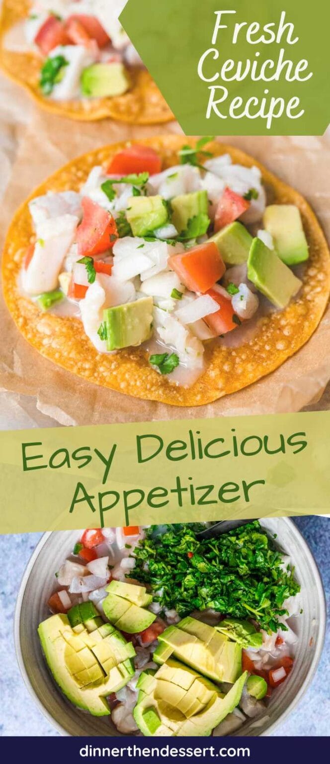 Classic Seafood Ceviche Recipe - Dinner, then Dessert