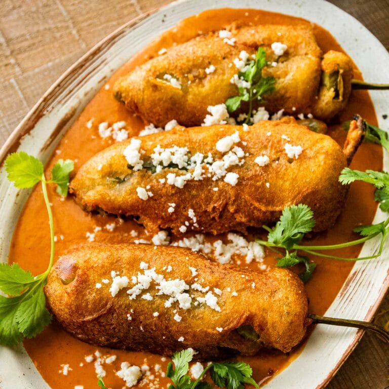Chile Relleno Recipe - Dinner, then Dessert
