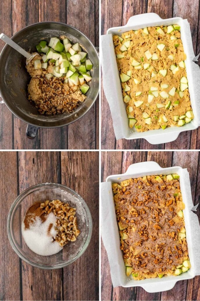 Easy Cinnamon Apple Bars Recipe - Dinner, then Dessert