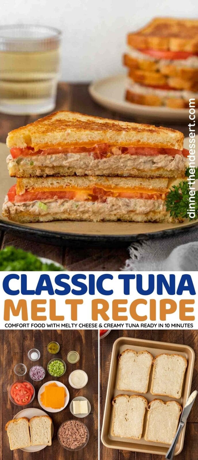 Classic Tuna Melt Recipe Dinner Then Dessert