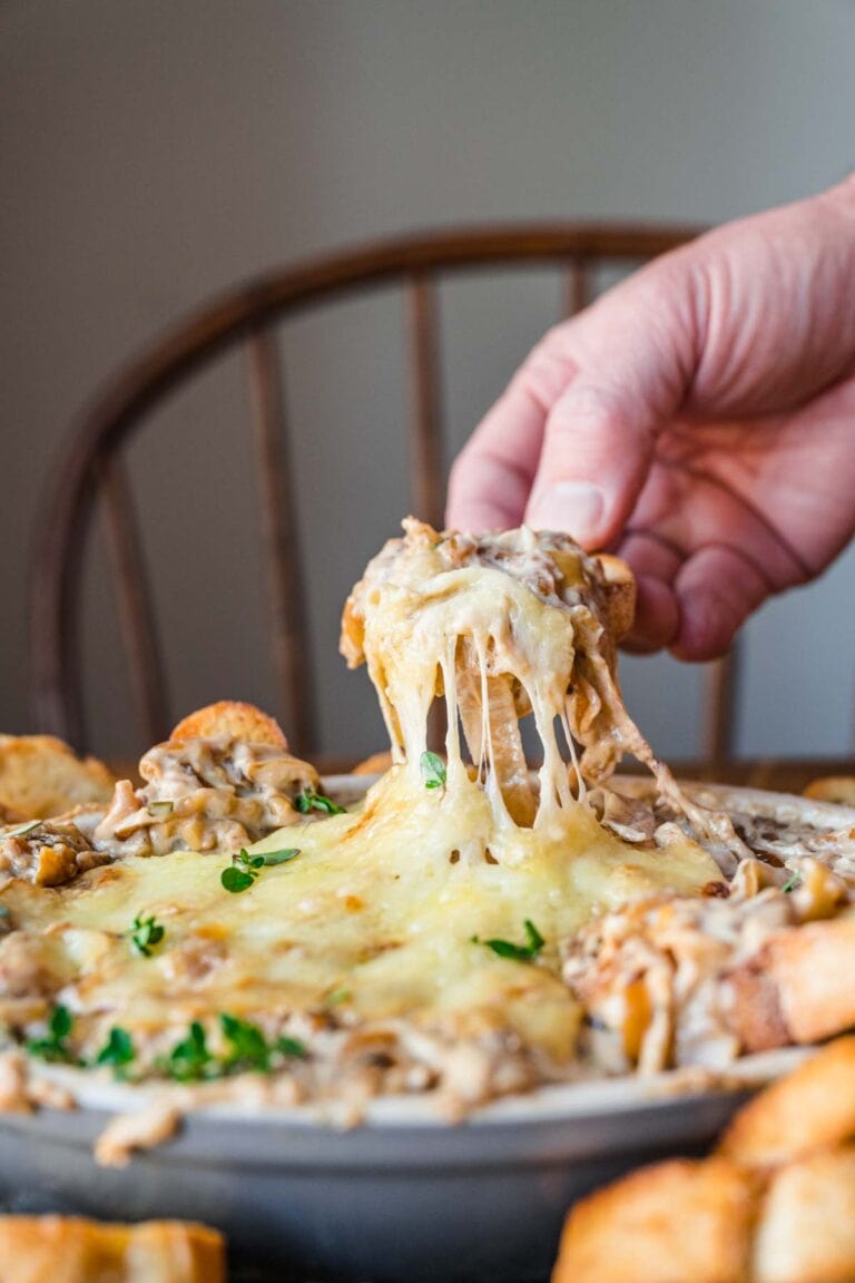 French Onion Soup Dip Recipe - Dinner, then Dessert