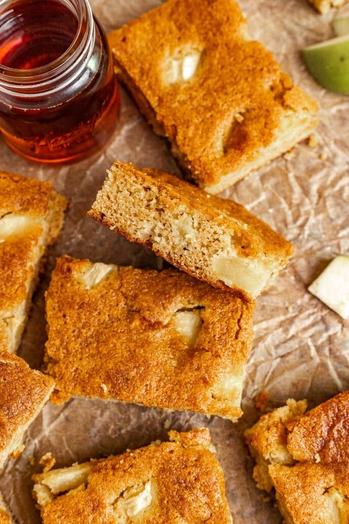 Maple Apple Bars Recipe - Dinner, then Dessert