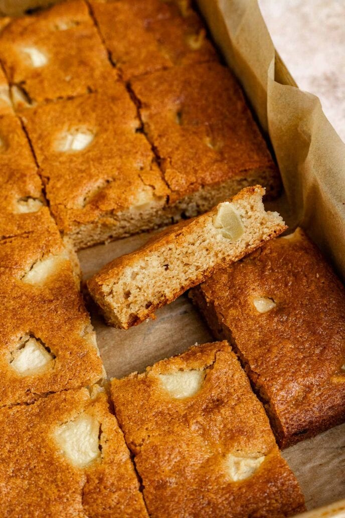 Maple Apple Bars Recipe - Dinner, then Dessert