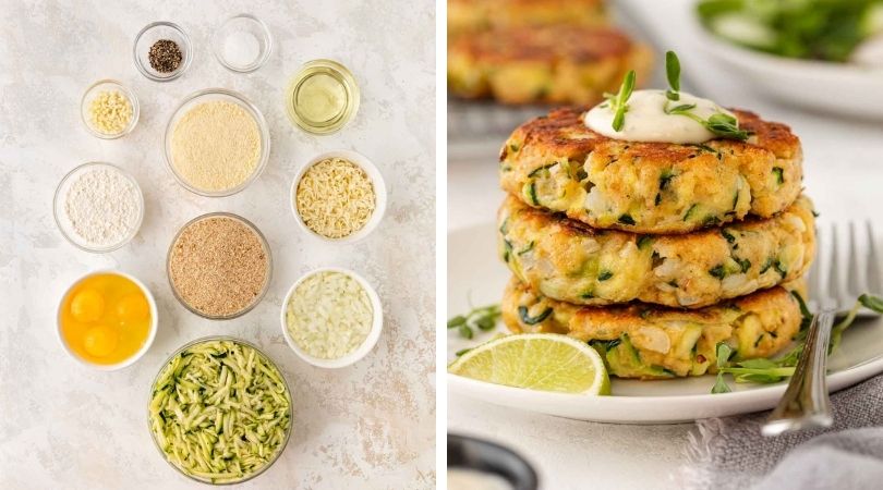 Zucchini Patties Recipe - Dinner, then Dessert