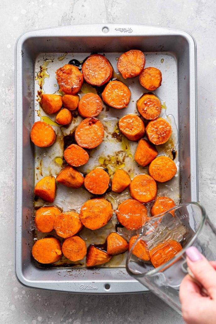 Melting Candied Sweet Potatoes Recipe - Dinner, then Dessert